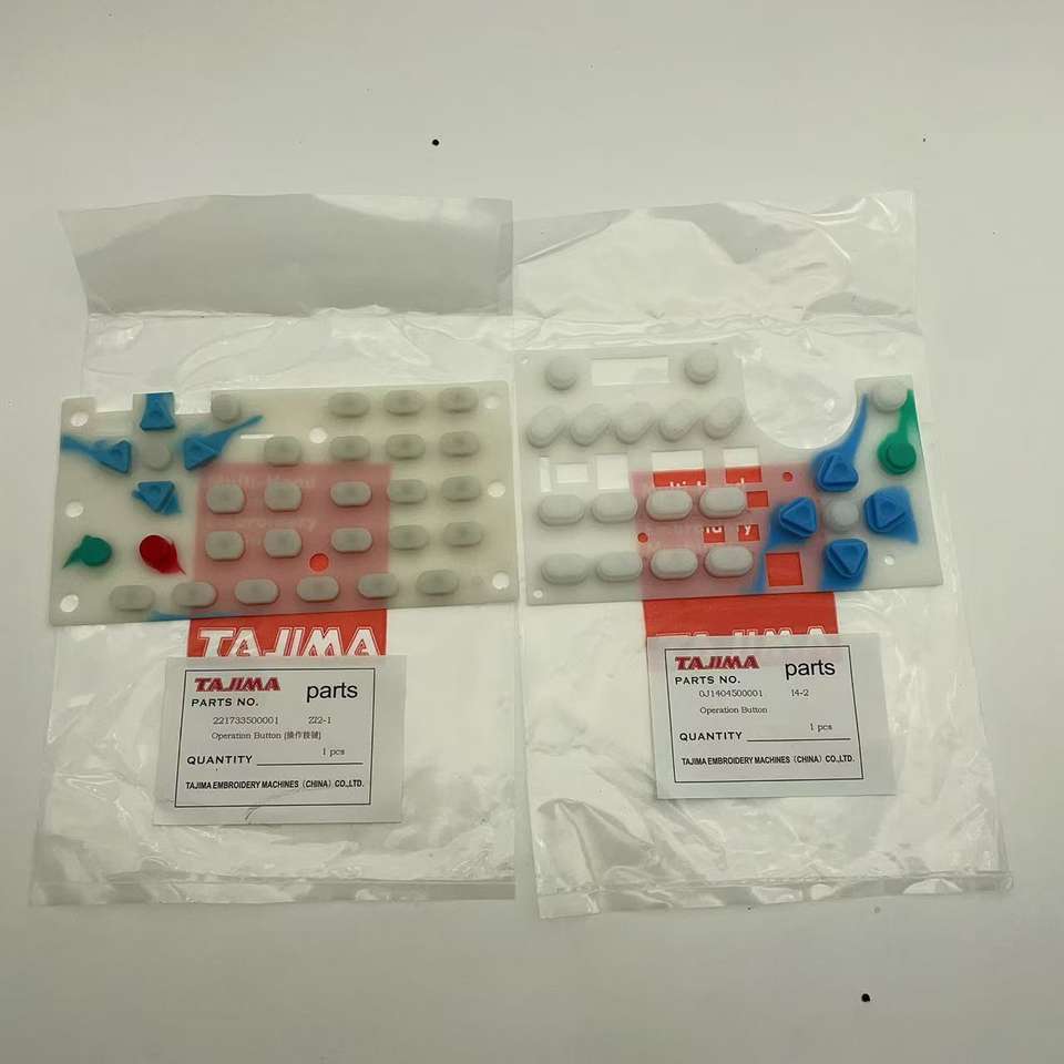 Computer Embroidery Machine Parts Different Type TAJIMA Keypad Film for ...