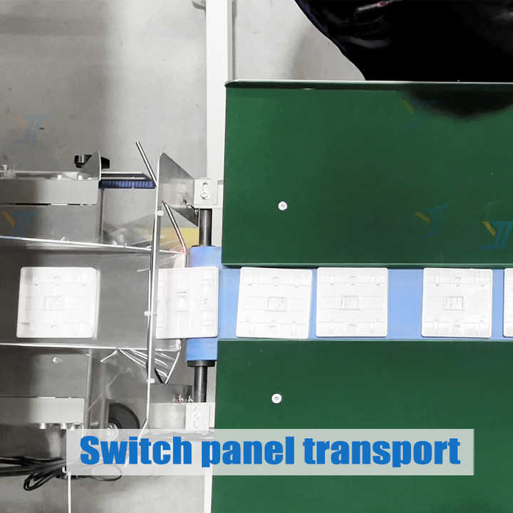 Switch Panel Packing Machine 4 Vibrating Plate Sachet Machine and ...