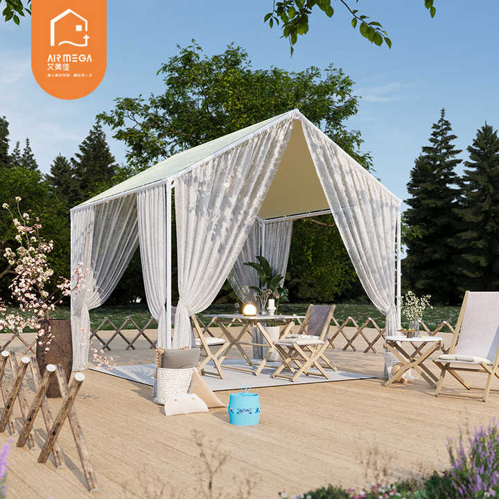 Custom Modern Luxury 3x6 Garage Canopy Durable Polyester Sail Aluminum ...