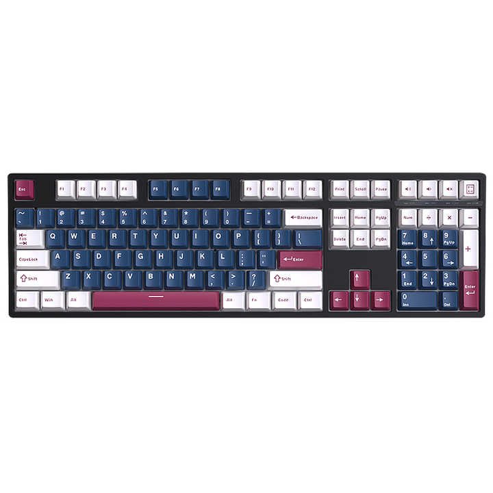 2024 New Coming Wired Mechanical Keyboard Classic 108 Keys Layout Full ...