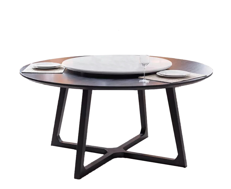 Spinning leaf table