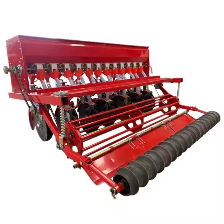 6-Row Wheat Seeder Machine Tractor Mounted with Adjustable Depth Heavy ...