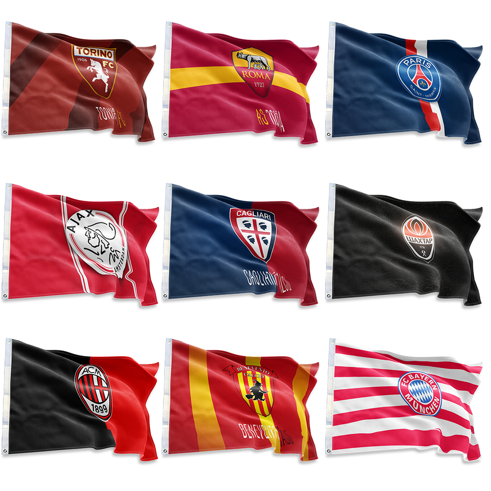 Real Madrid Flag - Custom Team Fashion & Accessories