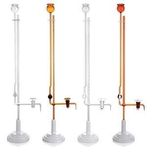 Hot Sale New Type Lab Borosil Glass Acid Micro Burette 3ml With Wooden ...