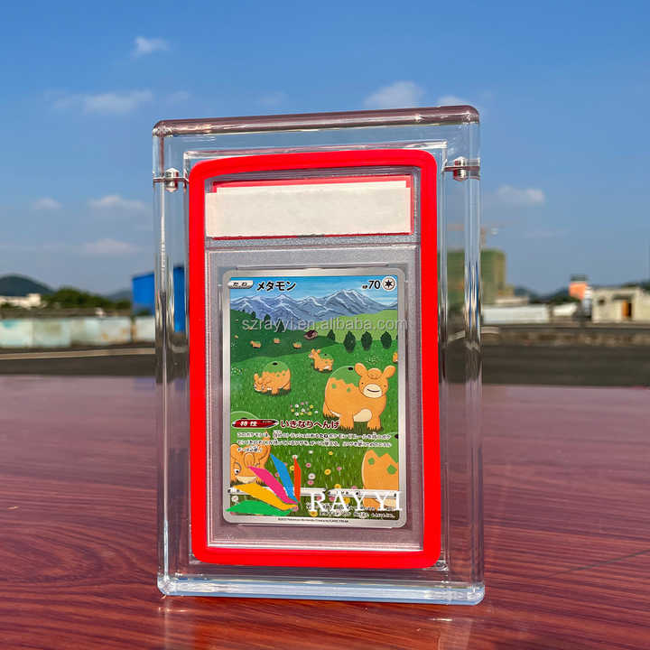 RAY YI Clear Acrylic PSAED Graded Card Slab - Durable & Stylish