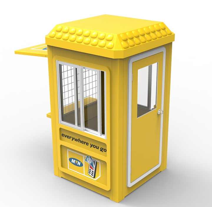 MTN Outdoor Fiberglass Demountable Mobile Kiosk - Durable & Versatile