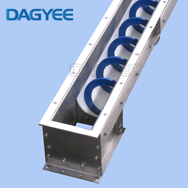 Customized Shaftless Screw Conveyor Industrial Spiral Conveyor for ...