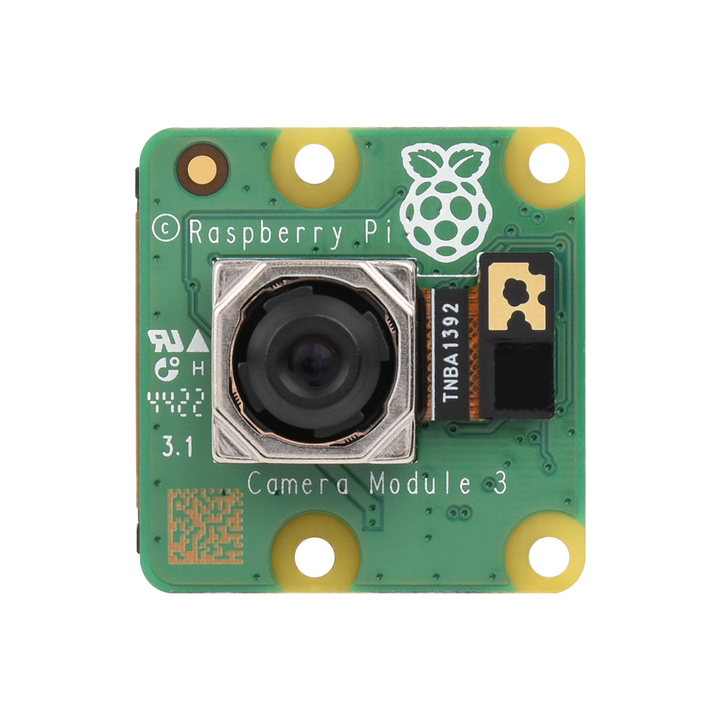 Raspberry Pi Camera Module 3 NoIR IMX708 Sensor 12MP HDR Autofocus 75deg 120deg FOV Compatible ...