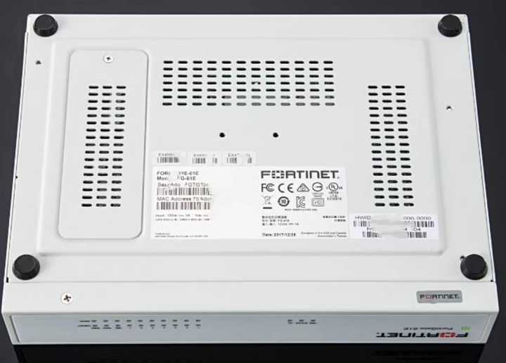 Fortinet Fortigate FG-40F - Gigabit Enterprise Firewall