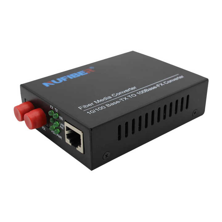 FC Connector Fiber Optical Media Converter 10/100M UTP to 100M Duplex ...