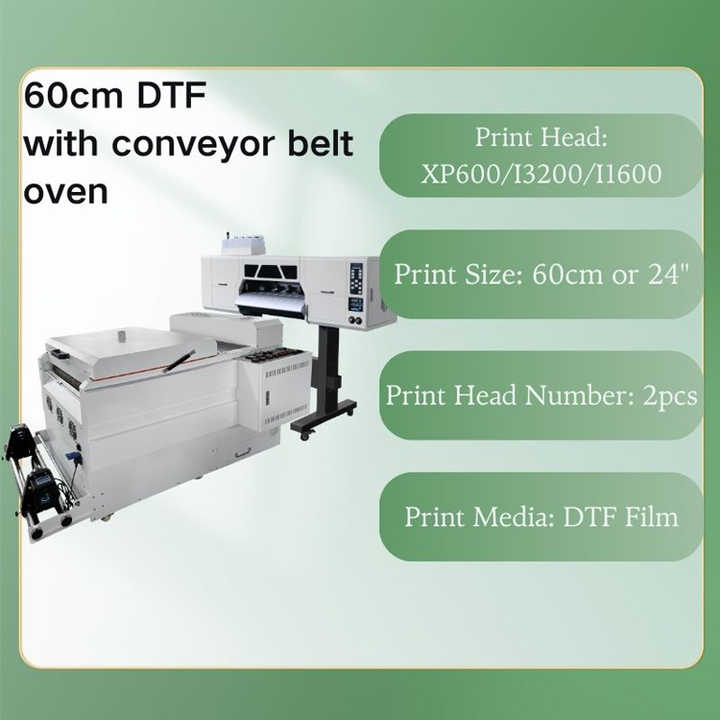 Digital 60cm Printer DTF PET Film Printer Garment Textile for t Shirt Cloth Canvas Bag DTF ...