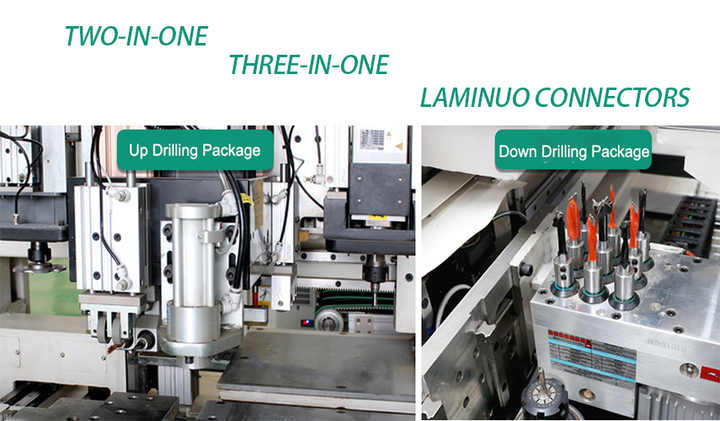 Professional Cnc Double Spindle Side Hole Drilling Machine 6 Sides Cnc ...