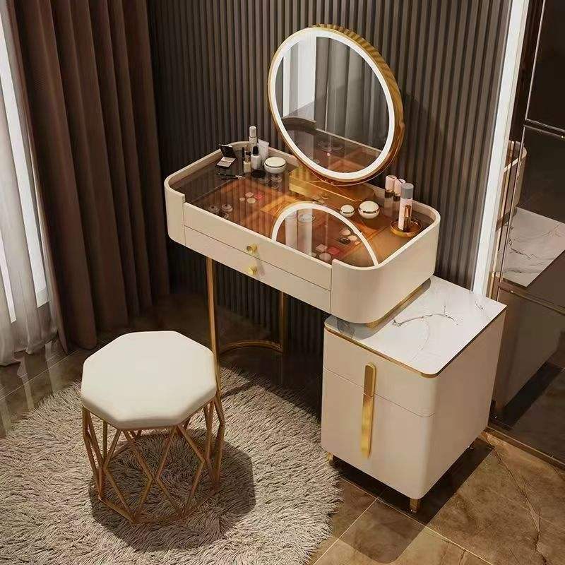 Intelligent Multi-functional Princess Dressing Table Side Cabinet ...