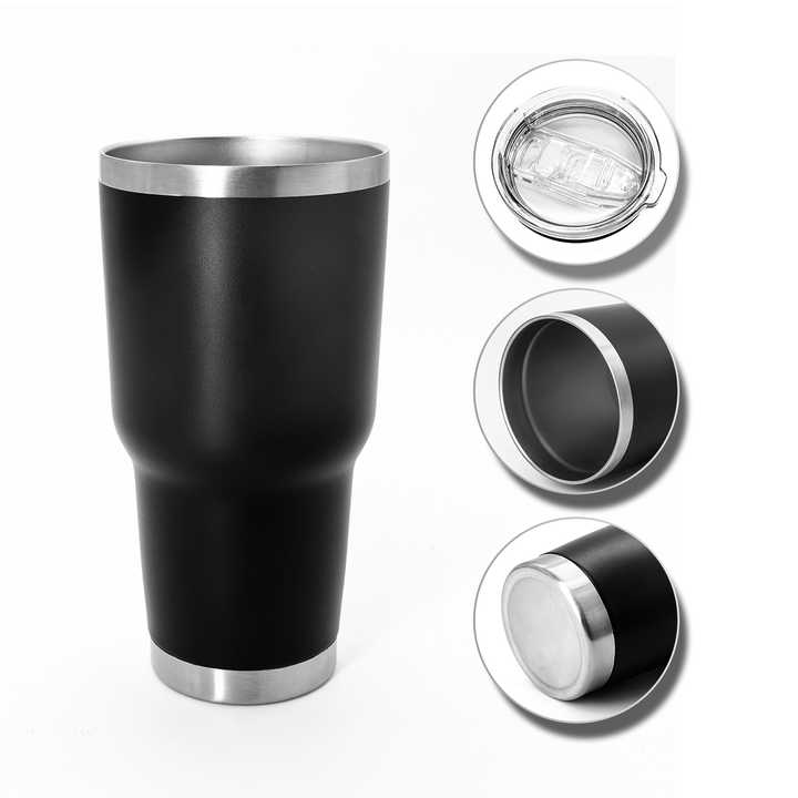 30oz Thermal Insulated Stainless Steel Tumblers for Camping
