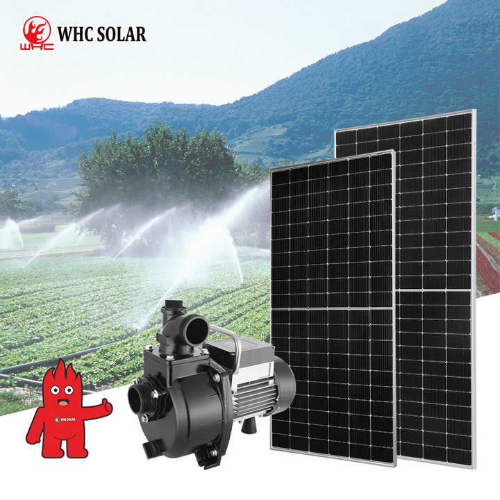 2HP Solar Surface Water Pump - Efficient Agriculture Solutions
