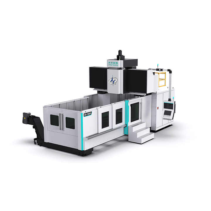 3m CNC Double Column Milling Machine GB-3020 Gantry Machining Center ...