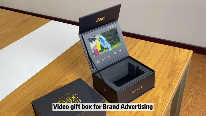 Customized 7 Inch LCD Screen Gift Music Card Box - Personalized Video ...