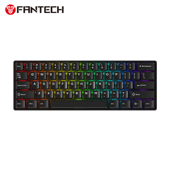 FANTECH MK211 - Customizable Logo, 61 Key RGB Keyboard