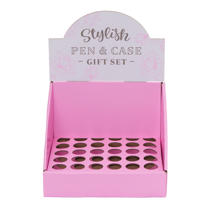 Custom Color Recyclable Cardboard PDQ Counter Display with Holes ...