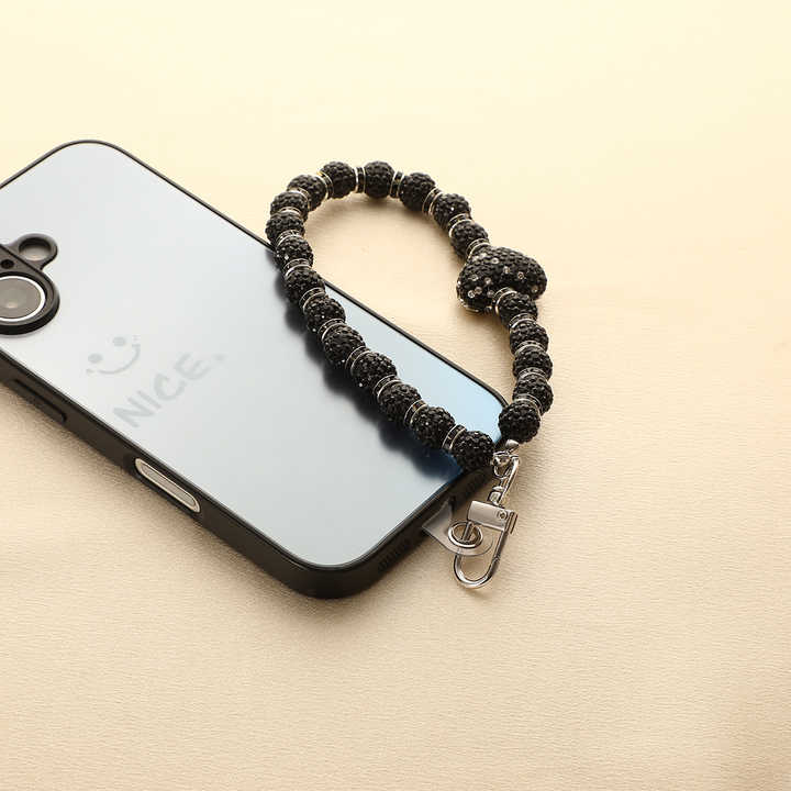 New Design Multi-color Bling Clay Rhinestone Key Chains Classic Heart ...