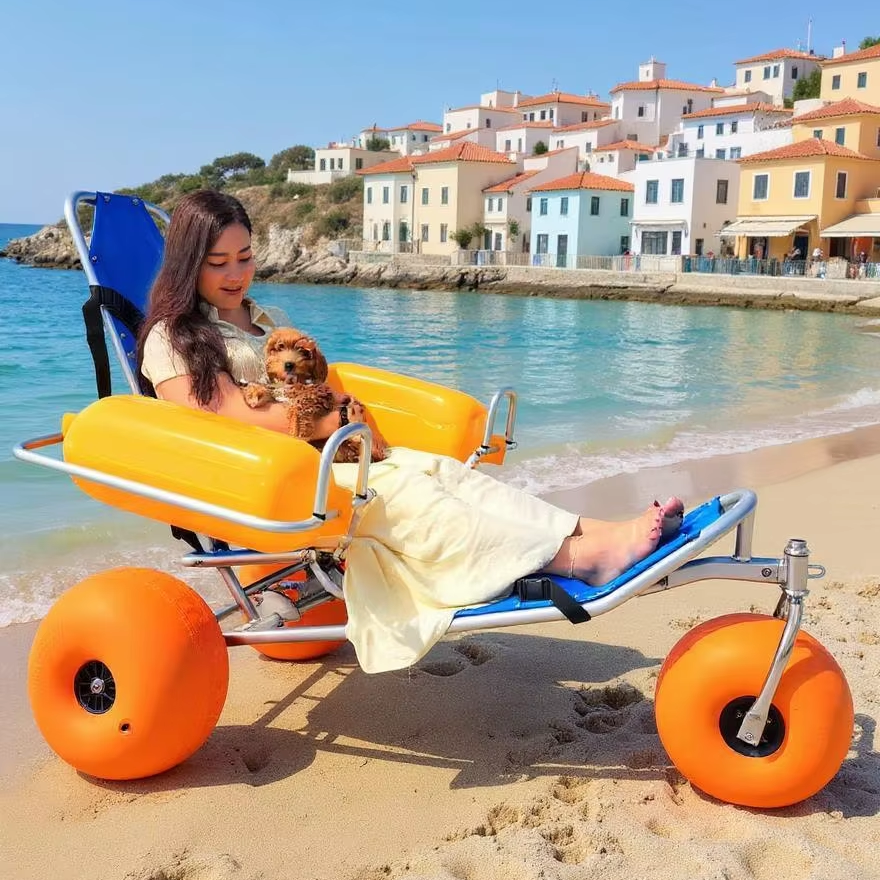 Ary Medical Floating Beach & Pool Wheelchair - Ultimate Aquatic Chariot