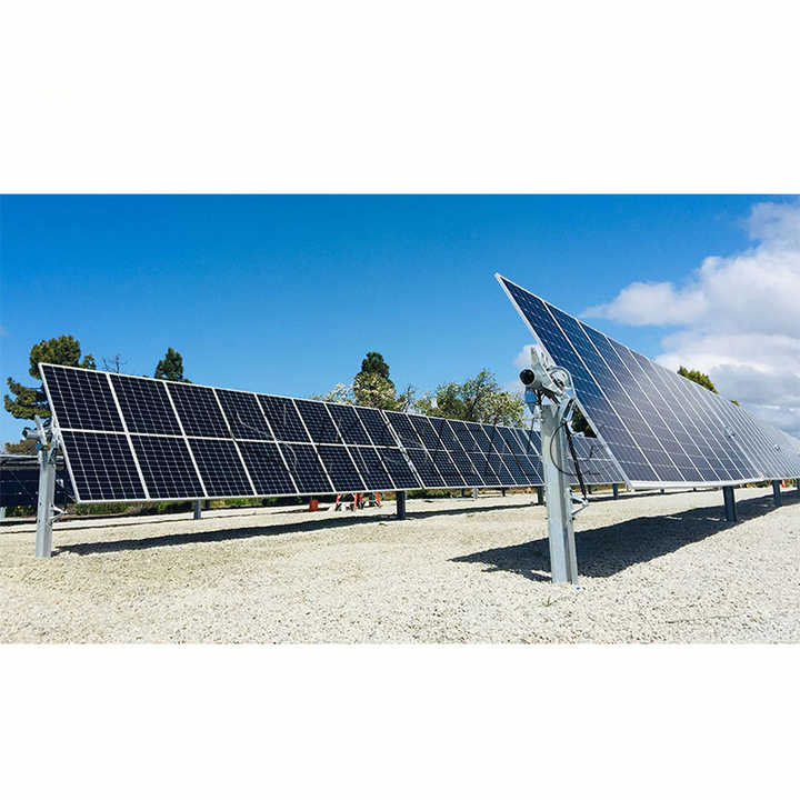 Solar Tracker Stand Tracker Solaire Double Portrait Horizontal Single ...
