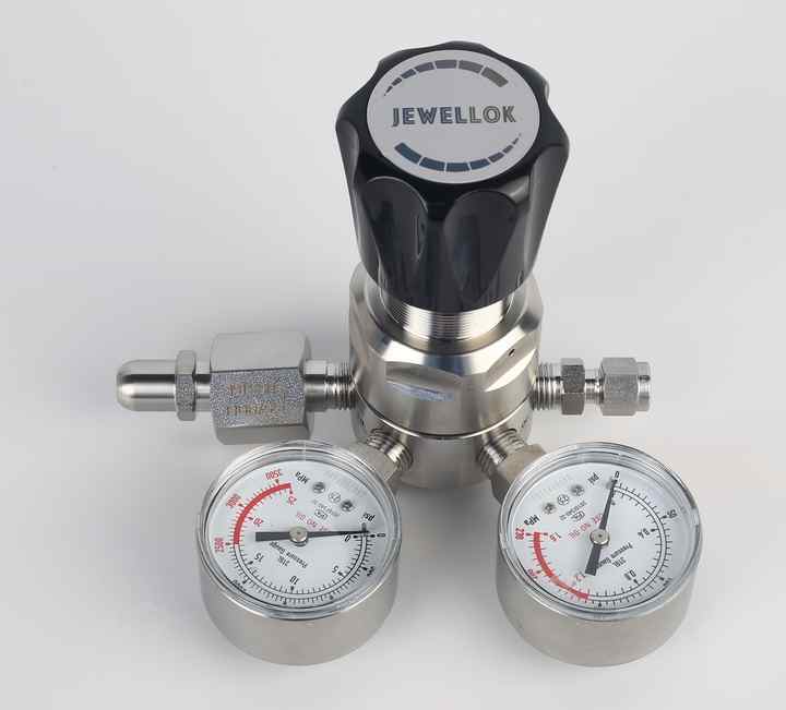 ISO Certified High Purity SS316L Cylinder Single Stage Pressure ...