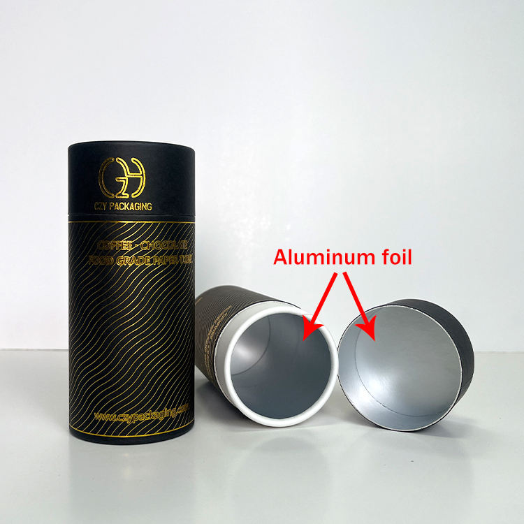 Customizable Eco-friendly Recyclable Degradable Food-grade Paper Tube ...