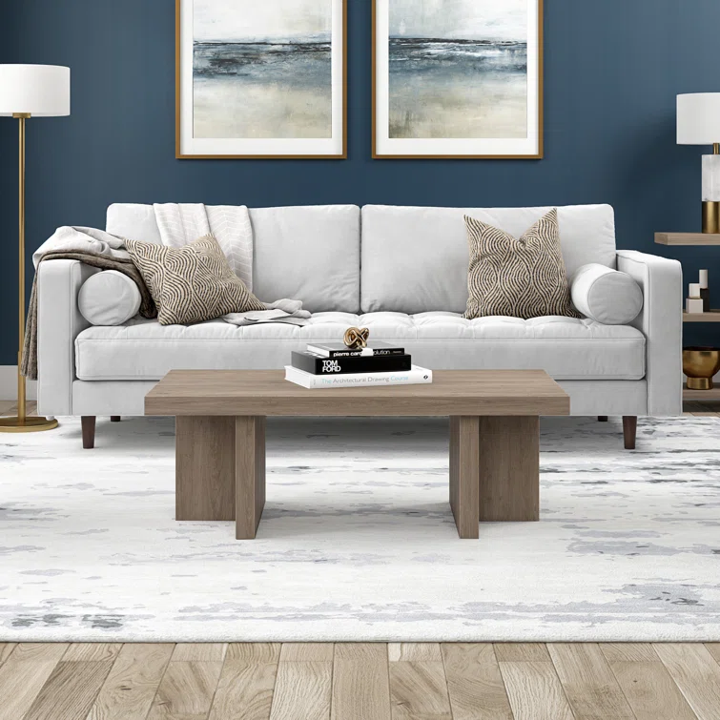 Lineage Cerrone Coffee Table Bold Straightforward Design with Clean ...
