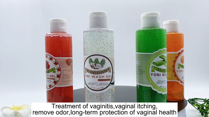 150ml Private Label Rose Aloe Yoni Gel for Natural Feminine Wash ...