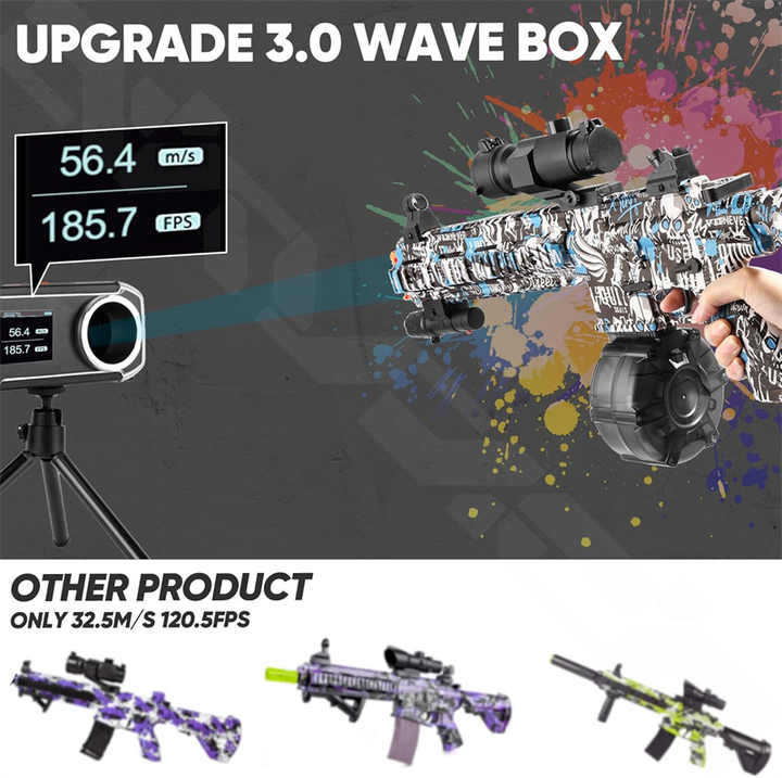 M416 Electric Gel Blaster Gun Toy - Soft Bullet Splatter