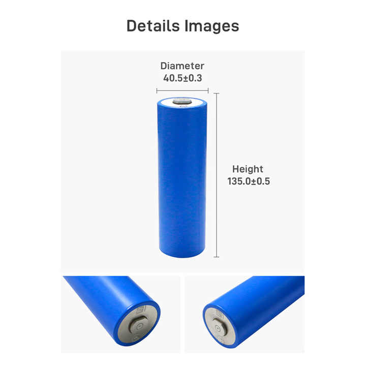 15ah 32140 Lifepo4 Cylindrical Cell Lithium Iron Phosphate Rechargeable ...