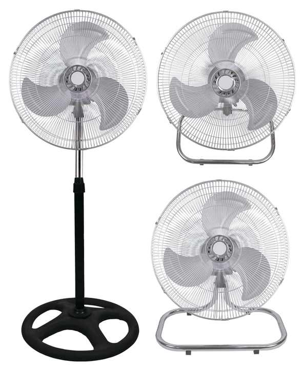 OEM Customization Metal Blade Standing Fan 3 in 1