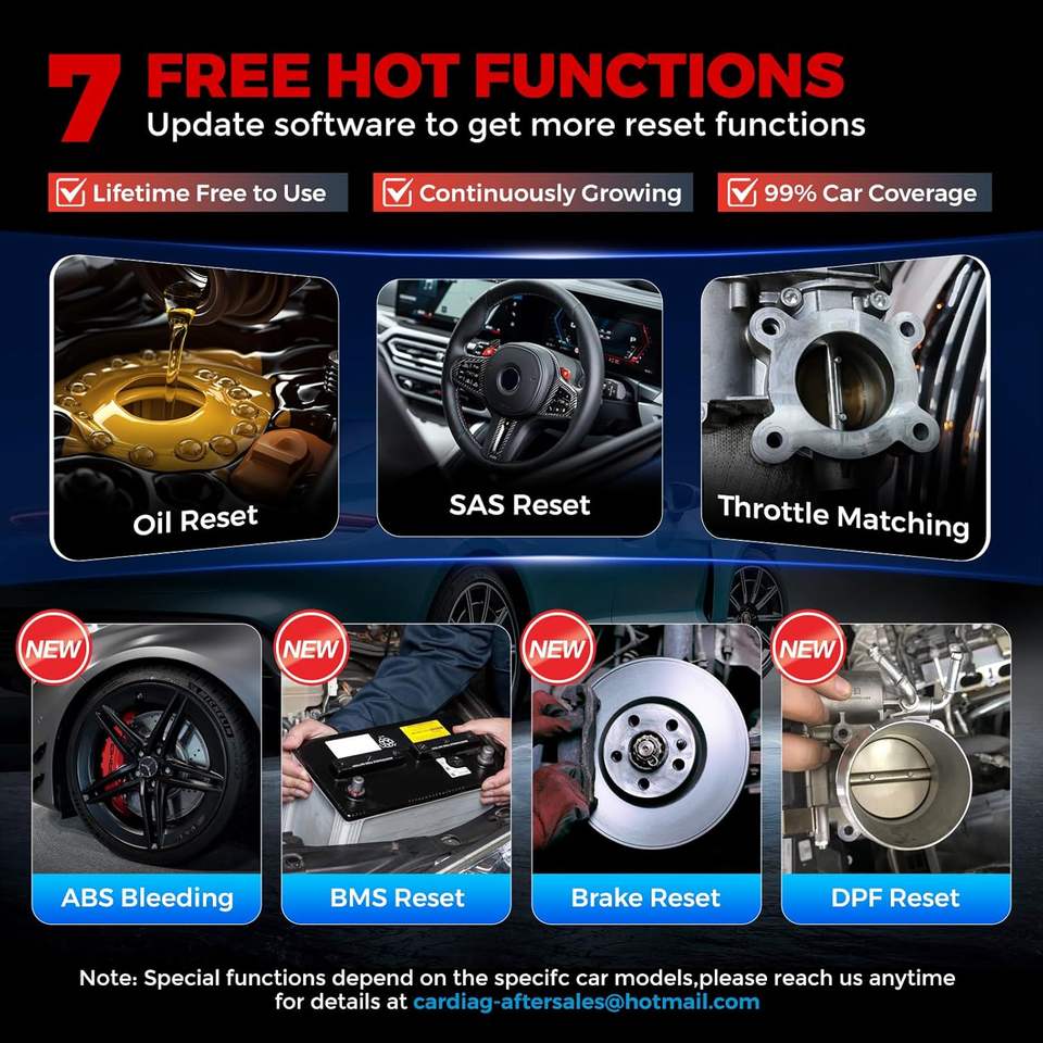 LAUNCH CRP123I V3.0 OBD2 Scanner 2026 New 4 System Diagnostic Tool ABS ...
