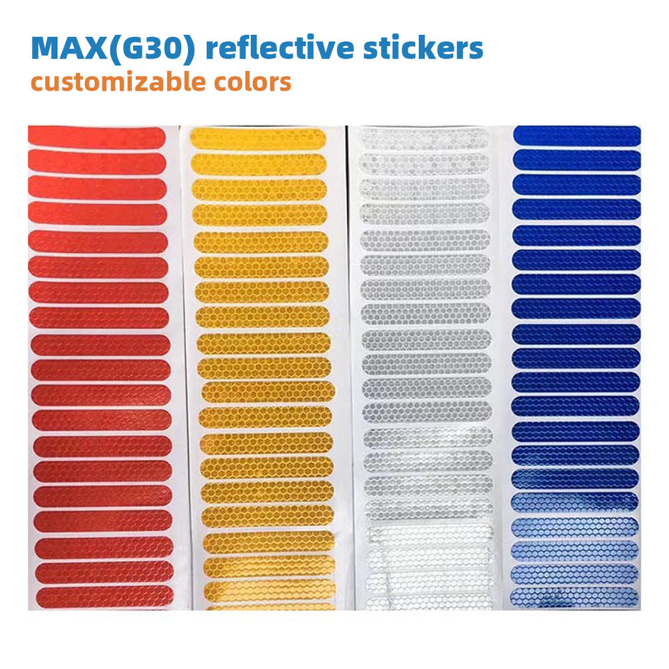 AFTFA Star Shine Reflective PVC Decals 83x13mm Strong Adhesive ...