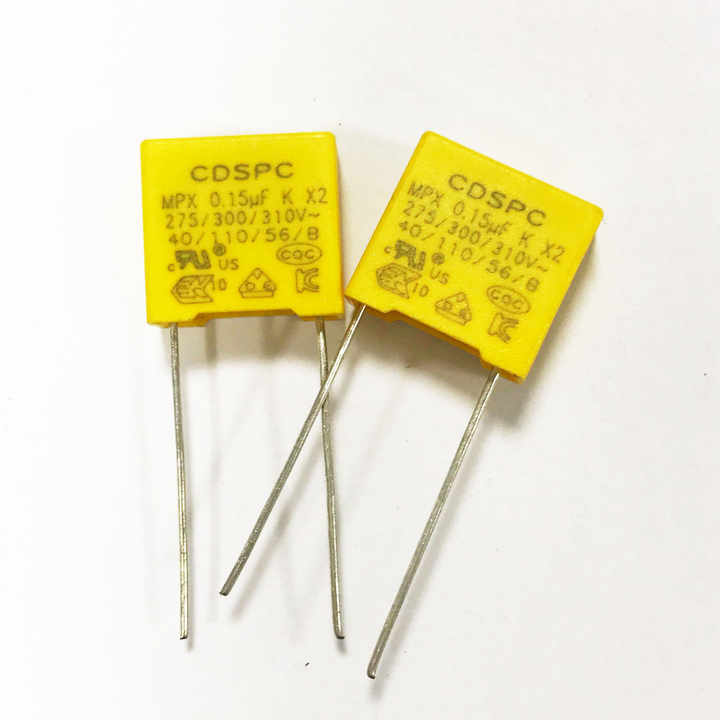 Safety CDSPC X2 Polypropylene Film Capacitor 275v 104k 0.1uf 100nf 105k 1uf 0.68uf 0.22uf 0.33uf ...