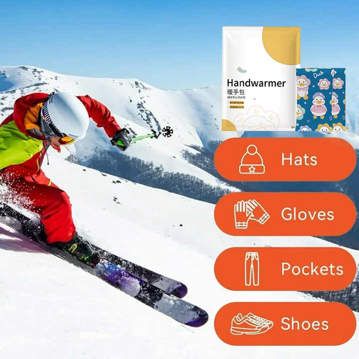 Single Use Disposable Iron Powder Hand Warmers-Instant Heat Fast ...