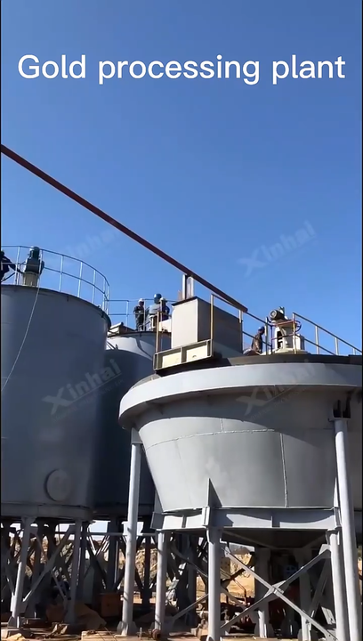 Gold Cyanidation Process & Energy Saving Gold Refining Plant Oem