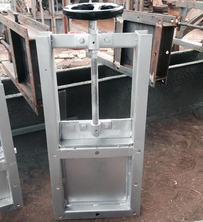 220V Manual Square Plug Gate Valve with 1-Year Warranty for Sewage ...