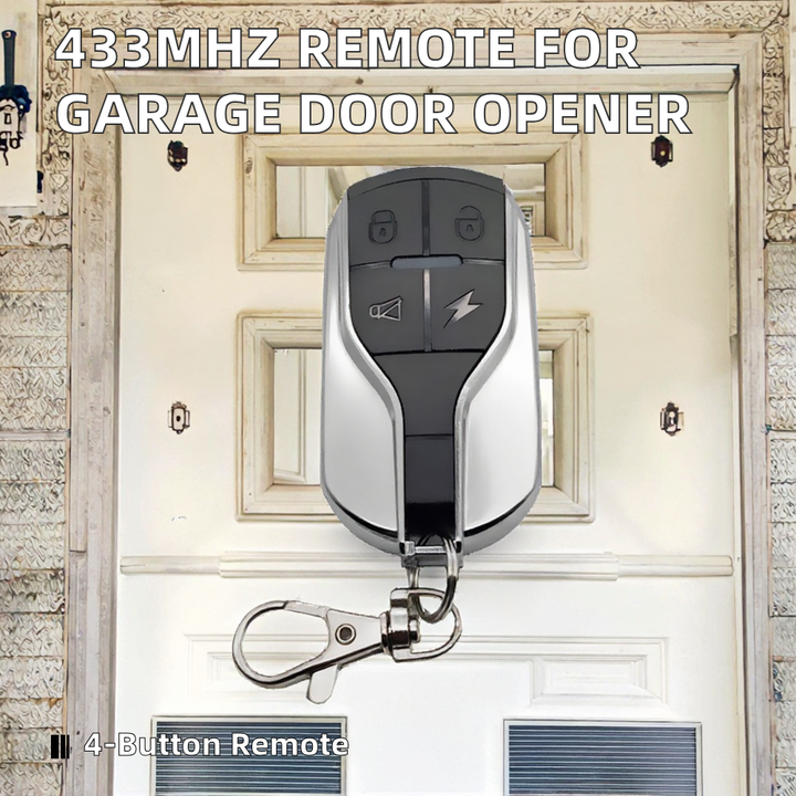 433mhz Automatic Plastic Rolling Code Remote Control Learning ...