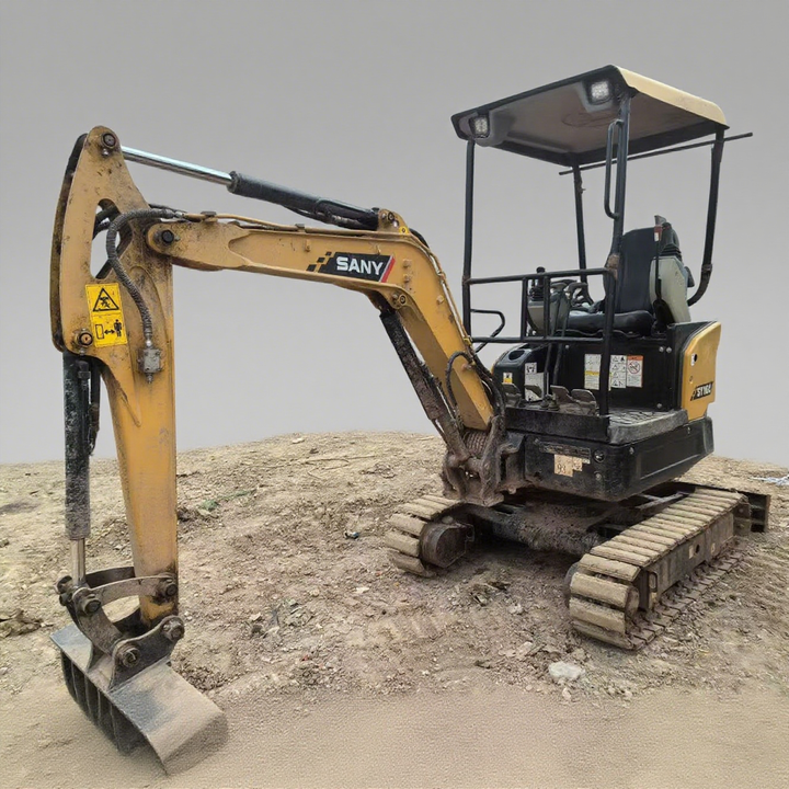 SANY SY16C 1.5 Ton Mini Excavator Micro Digger for Garden Work with ...