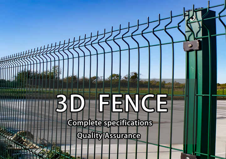 Customized Galvanized Steel Metal Garden Fence PVC Coated Bending 3D Curved Welded Wire Mesh ...
