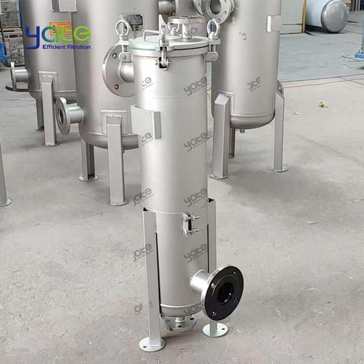 Strong Acid Alkali Solution Filter Inside Sprayed with ...