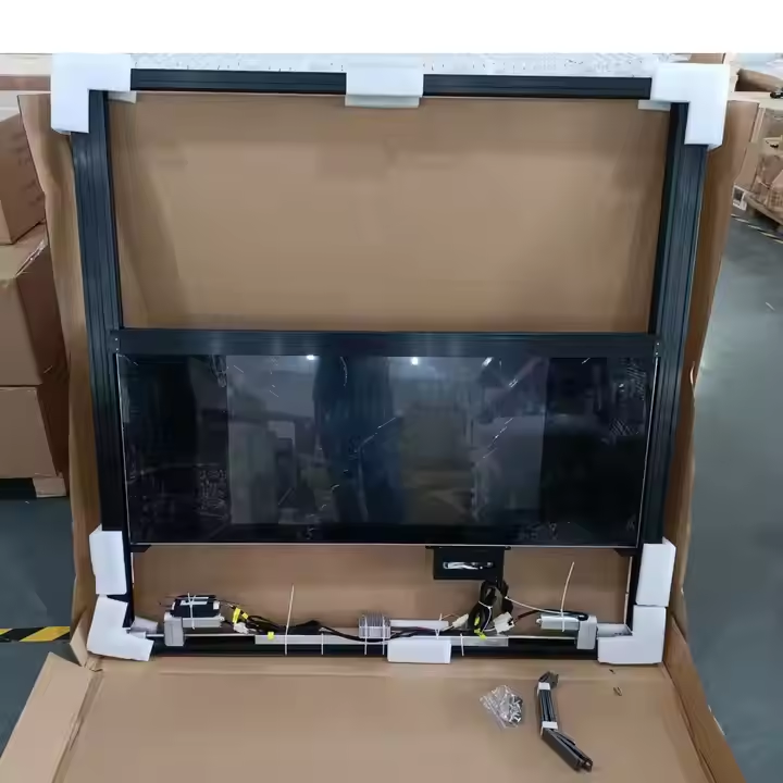 Limousine Interior Vip Design Full Tv Partition With Jump Seat for ...