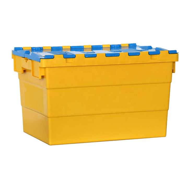 Heavy Duty Large Logistic Packaging Moving Tote Box Plastic Storage ...