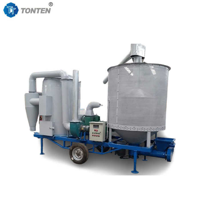 Rice and Corn Continuous Tower Dryer High-yield Drying Equipment ...