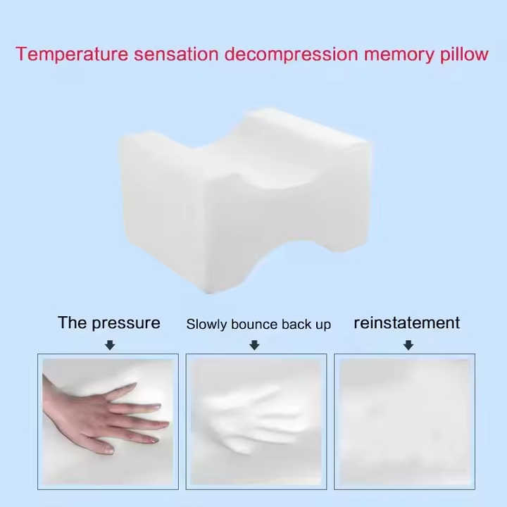 Modern Style High-Density Sponge Ergonomics Wedge Leg Cushion Pillow ...