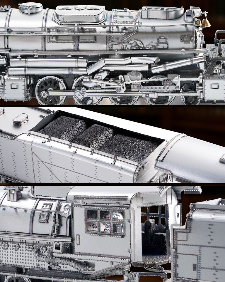 Piececool Colossus Modern Steam Locomotive 3D Metal Puzzle