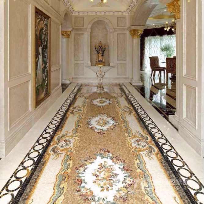 Water Jet Marble Flooring Design Marble Waterjet Pattern Design