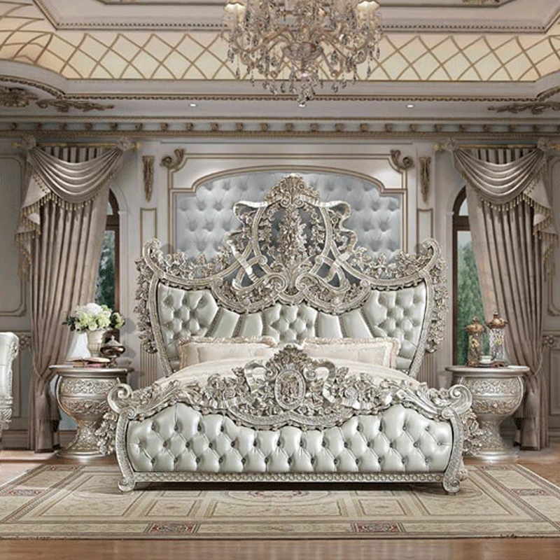 Luxury Royal King Size Bed - Elegant & Durable Design